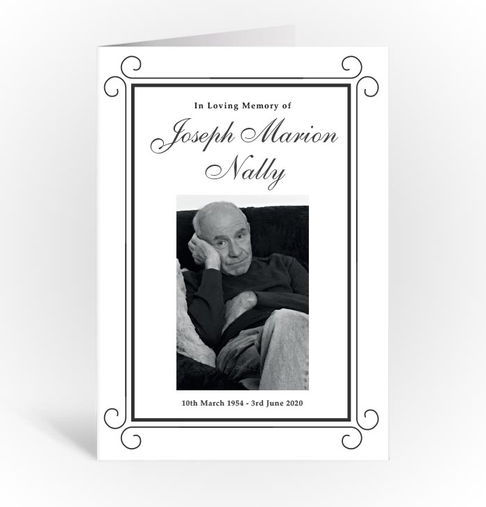 Funeral order of Service book printing Luton, Dunstable